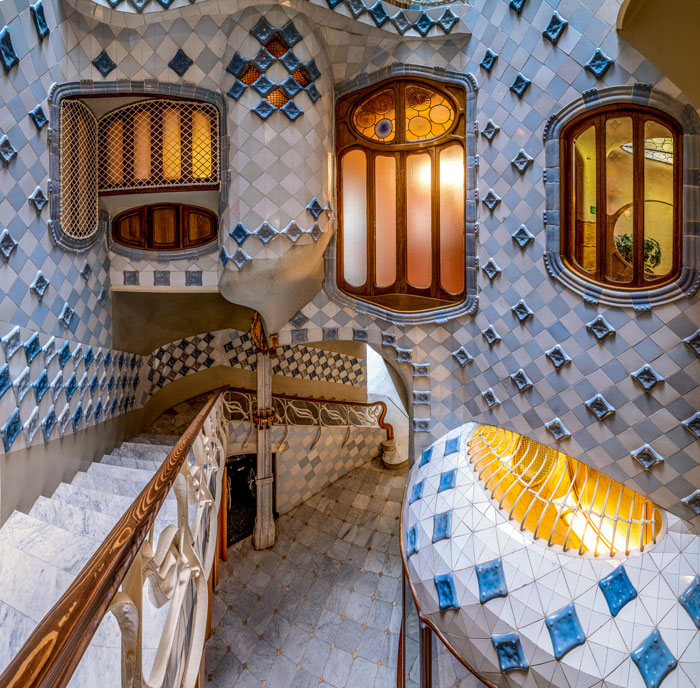 Gaudi Casa Batllo Interior Gaudi Casa Batllo Interior